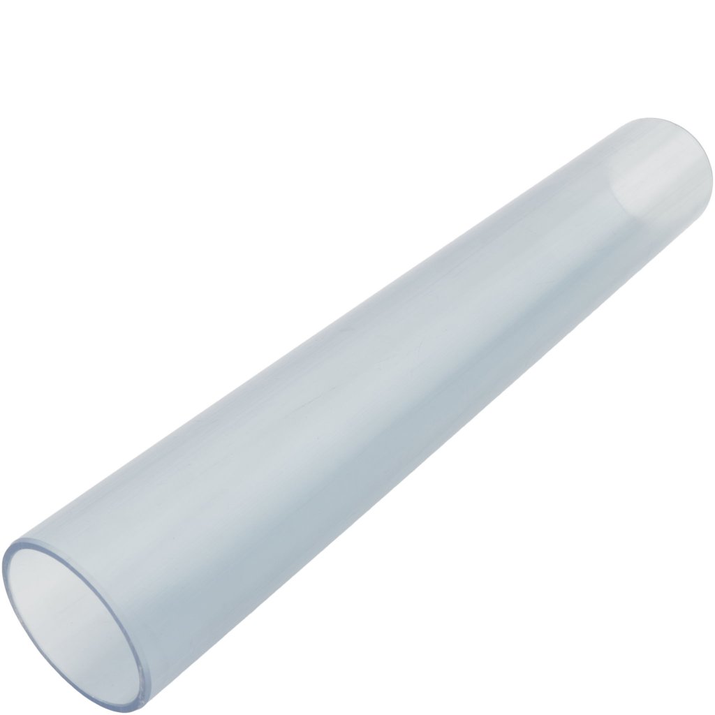 PVC-rør d90x1,8mm, PN4 transparent